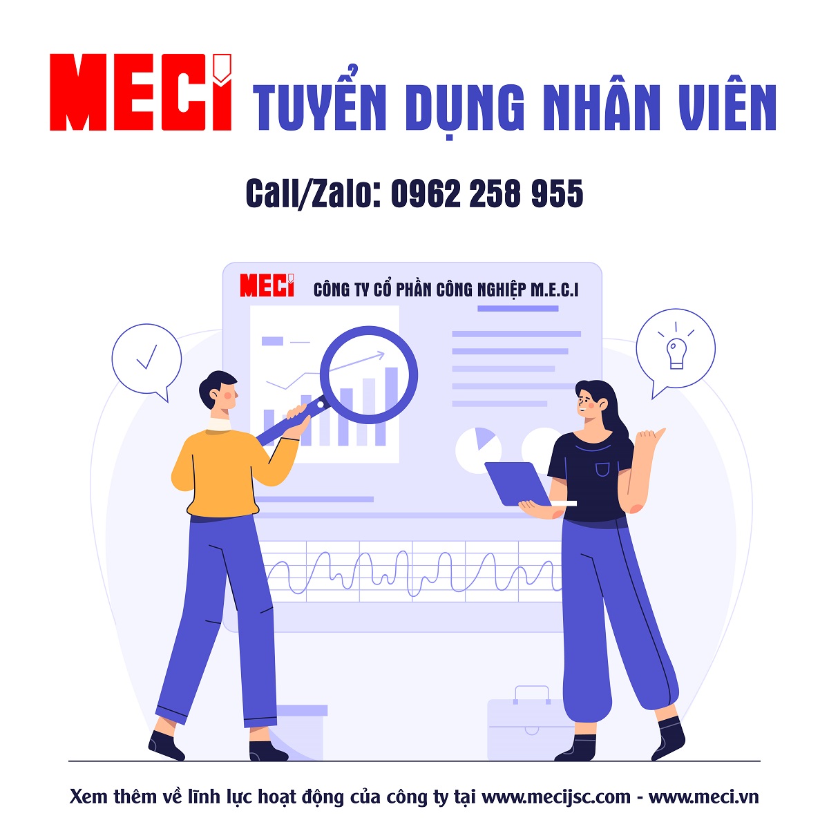 TUYỂN DỤNG - MECI JOINT STOCK COMPANY